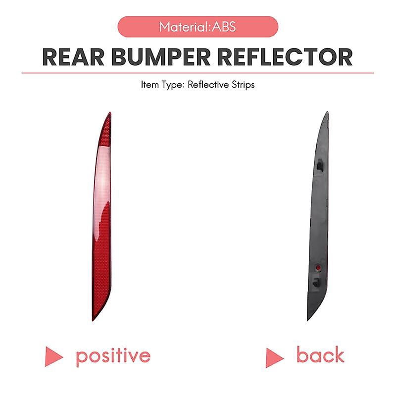 Led Car Rear Bumper Reflector Light Driving Brake Lamp Taillight Rear ...