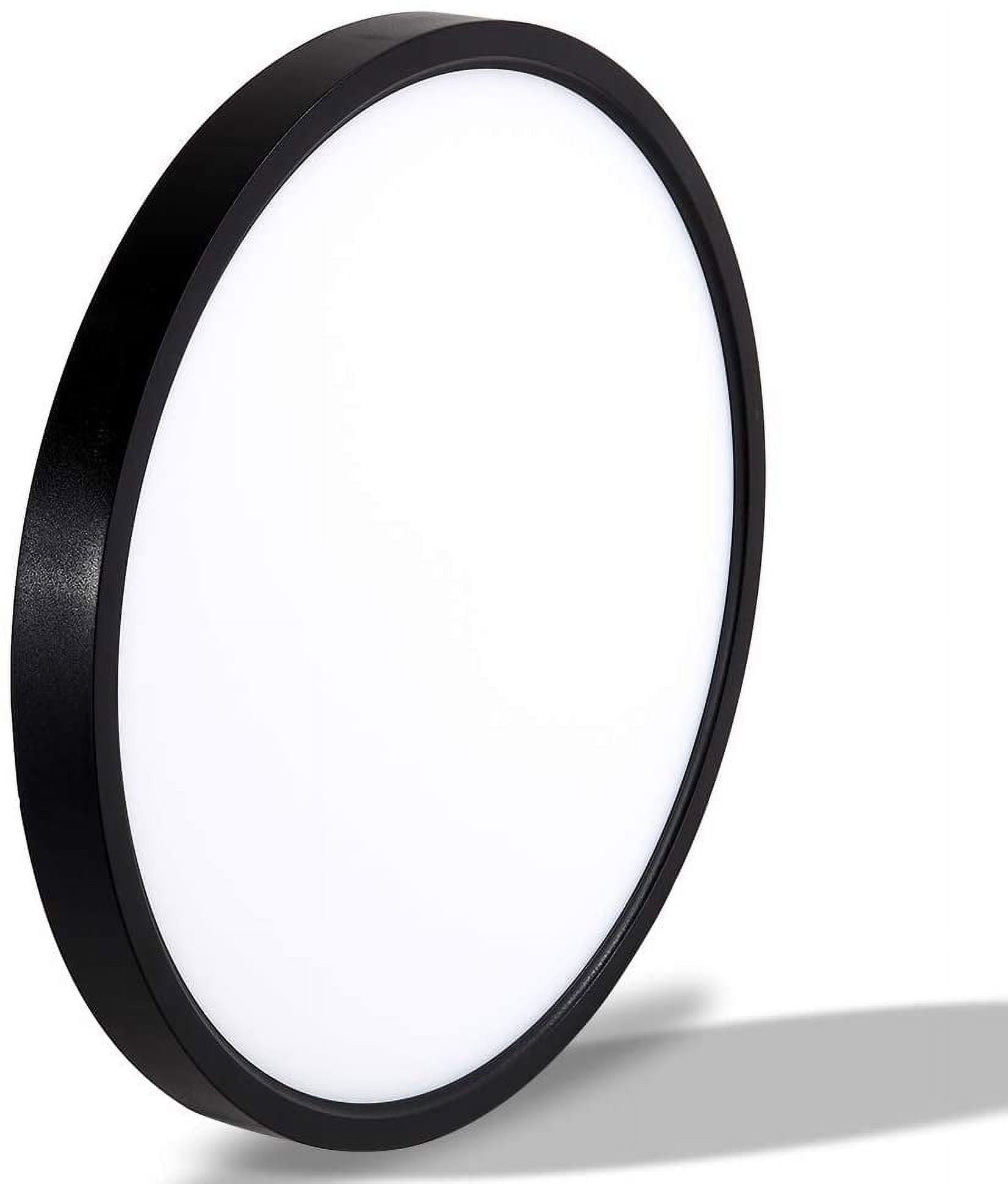 LED Ceiling Light Office Black,3 Color Temperatures in One(3000k/4000k ...