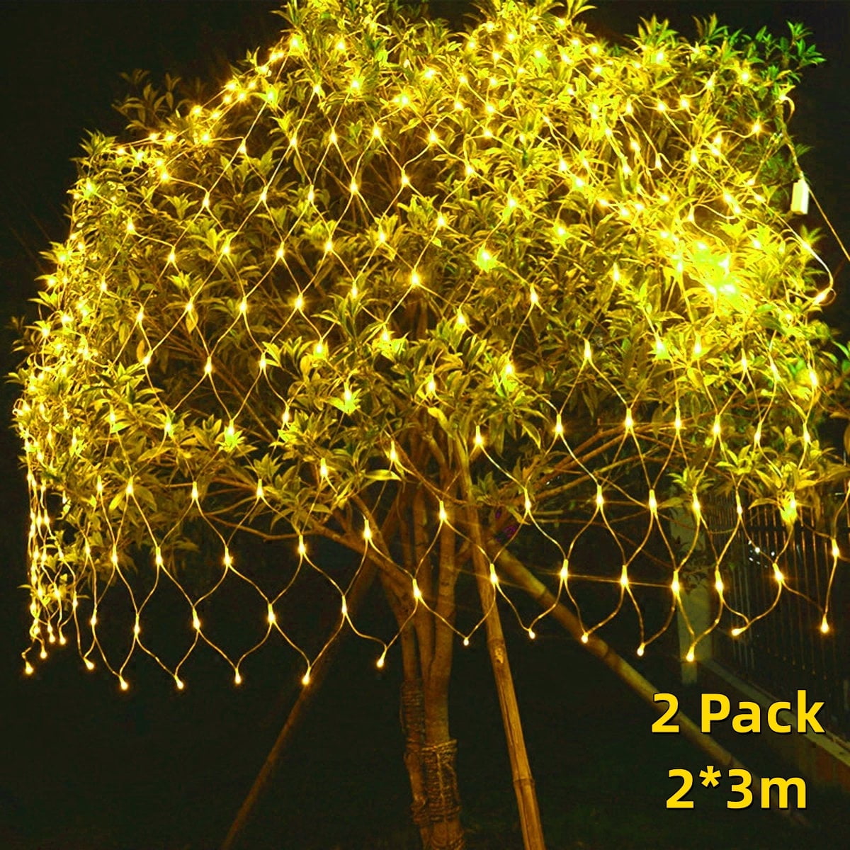 Led Christmas Net Lights Outdoor Christmas Decorations Lights 6 ...