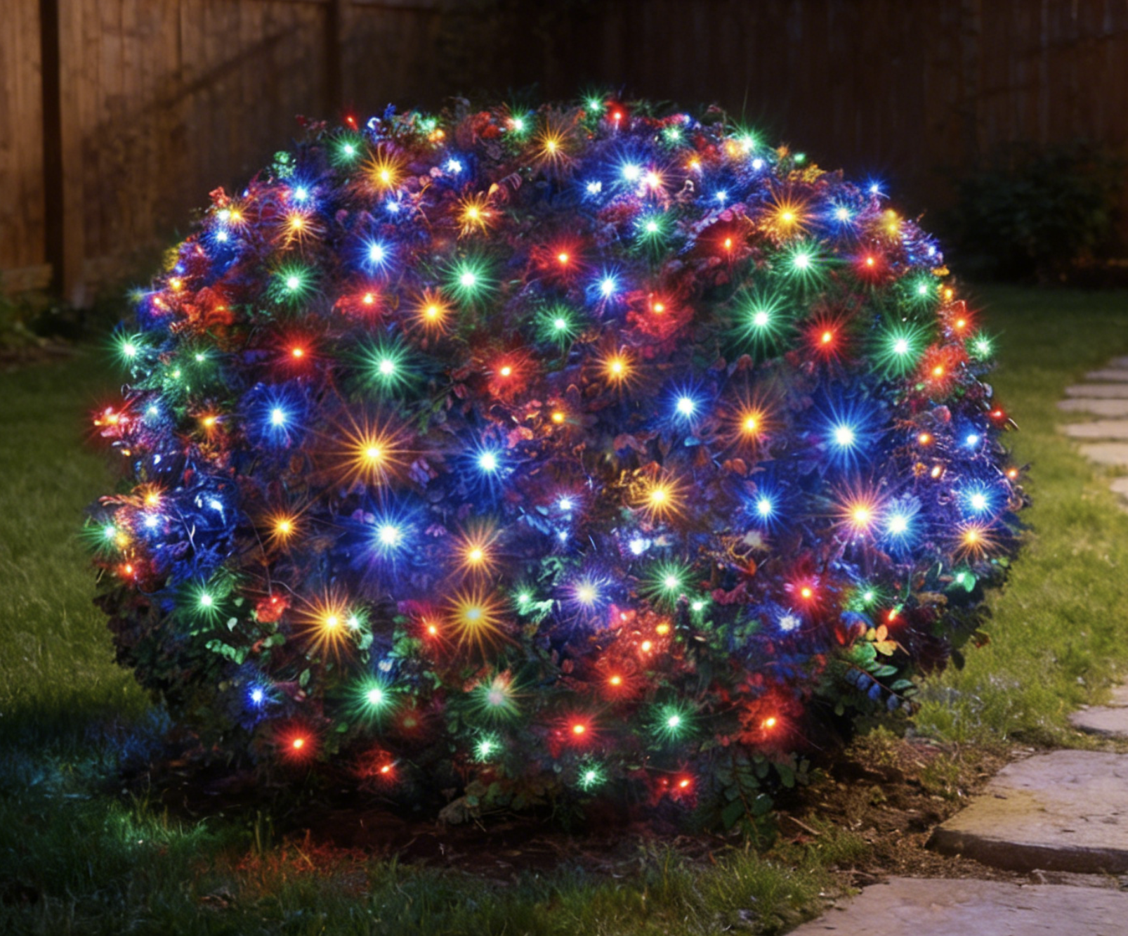 Led Christmas Net Lights Outdoor Christmas Lights Multicolor 144LED ...