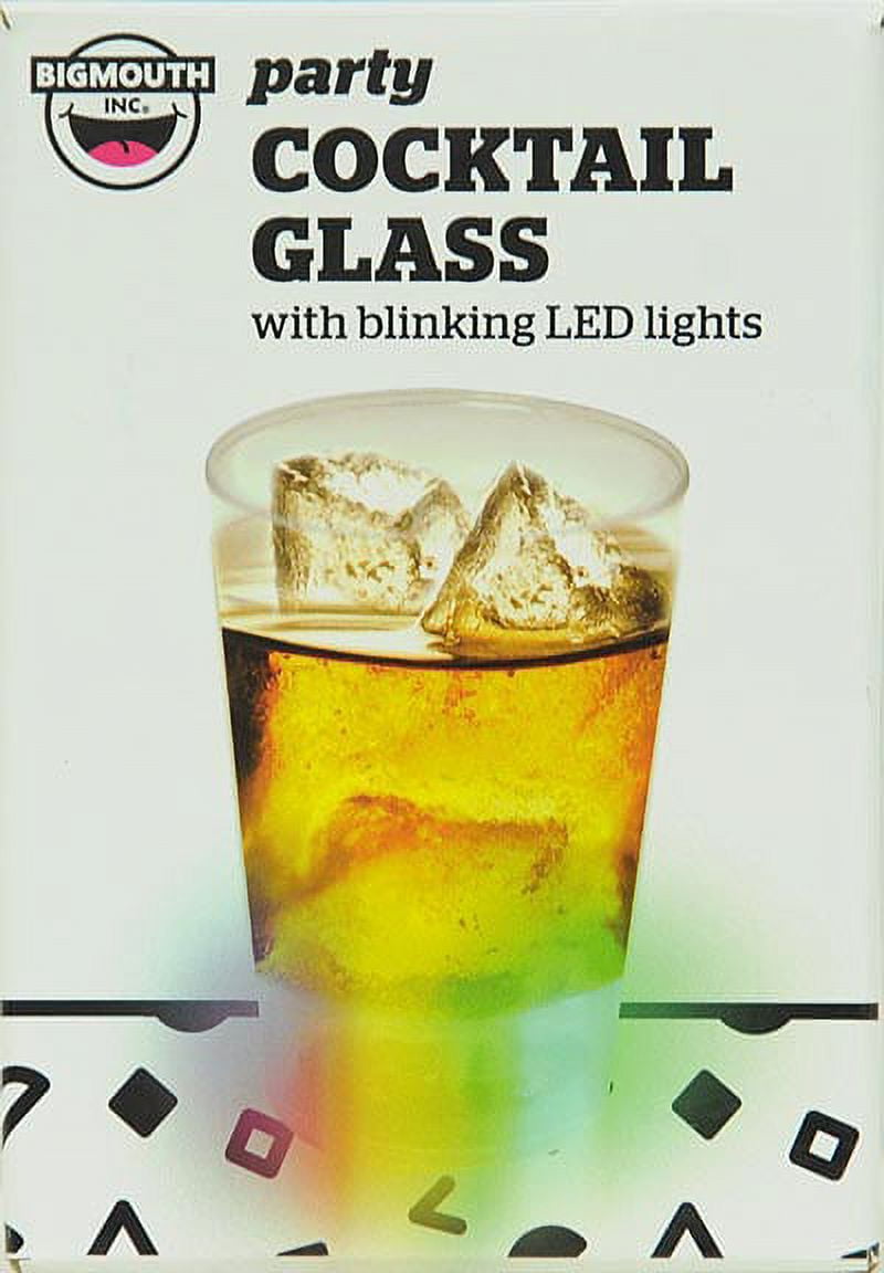 VIP LED Blinking Cocktail Glass for Parties and Concerts - Walmart.com