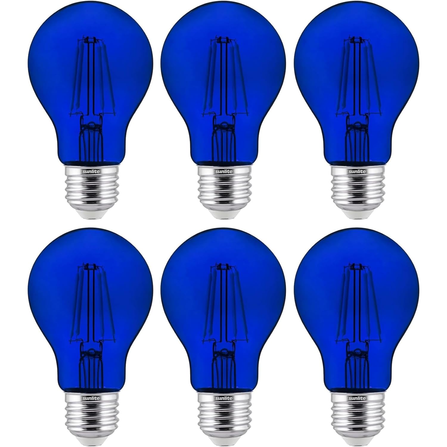 Led Colored Filament A19 Light Bulb, 4.5 Watts, Medium E26 Base, 120 ...