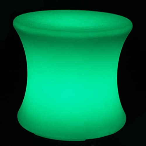 Led Cube Lights, 16 Inch Outdoor Color Changing LED Light Lamp Stool ...