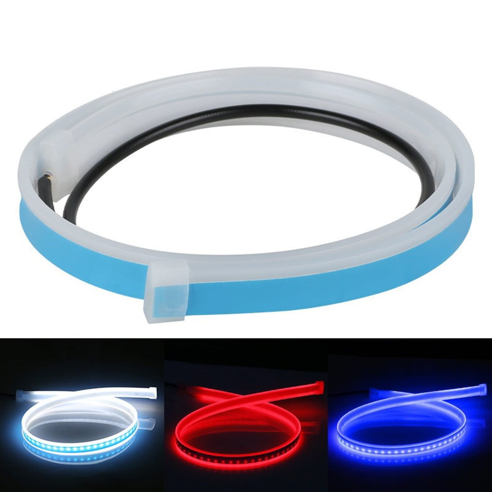 Led Daytime Running Lights Turn Signal Strip Car Light Lights Flexible ...