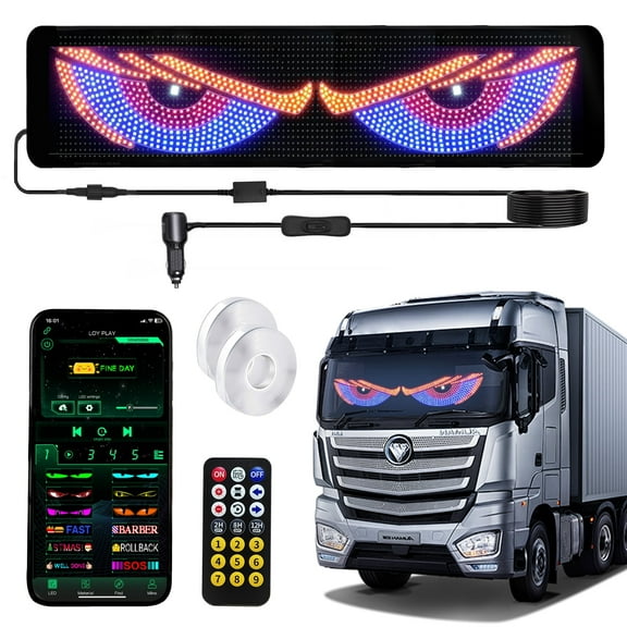 Popular Picks,Eyes Light Sign For Cars Led Eyes Animated For Car Truck ...