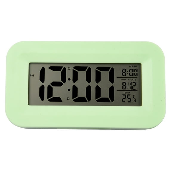 LED Digital Alarm Clock Electronic Digital Alarm LCD Screen Desktop ...