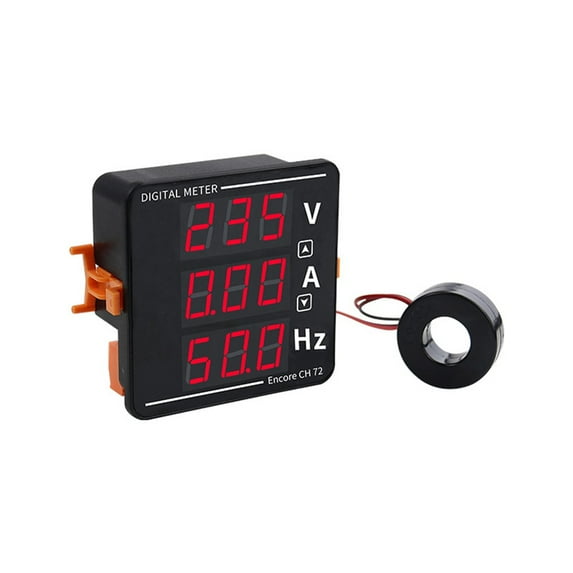 Led Digital Voltmeter Ammeter Hertz Meter Voltage Current Frequency ...