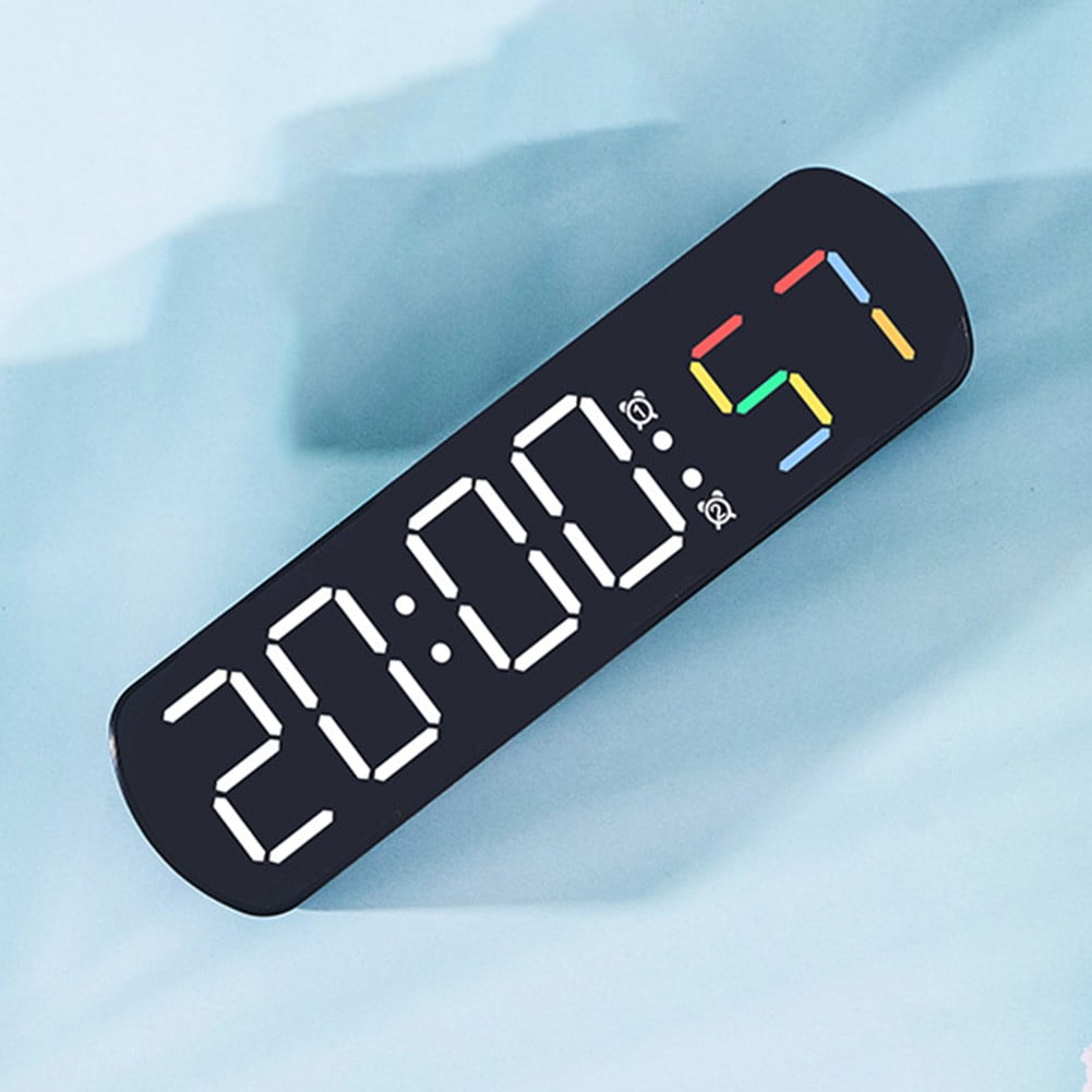Led Display Electronic Alarm Clocktemperature Jump Seconds Display ...