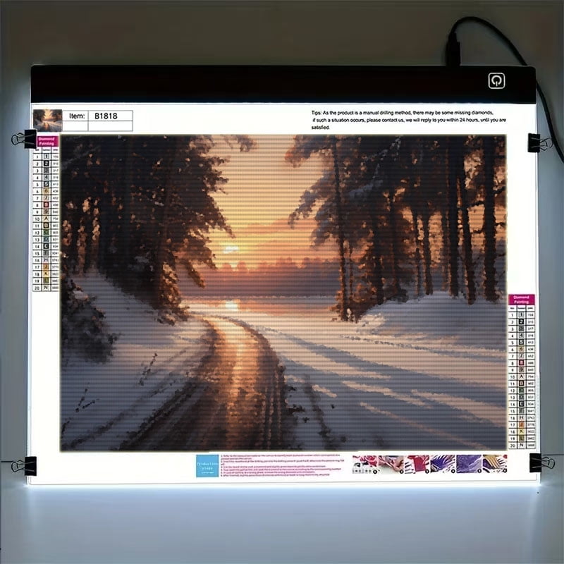 Led Drawing Copy Board Drawing Board Toy To Draw 3 Level Dimmable ...