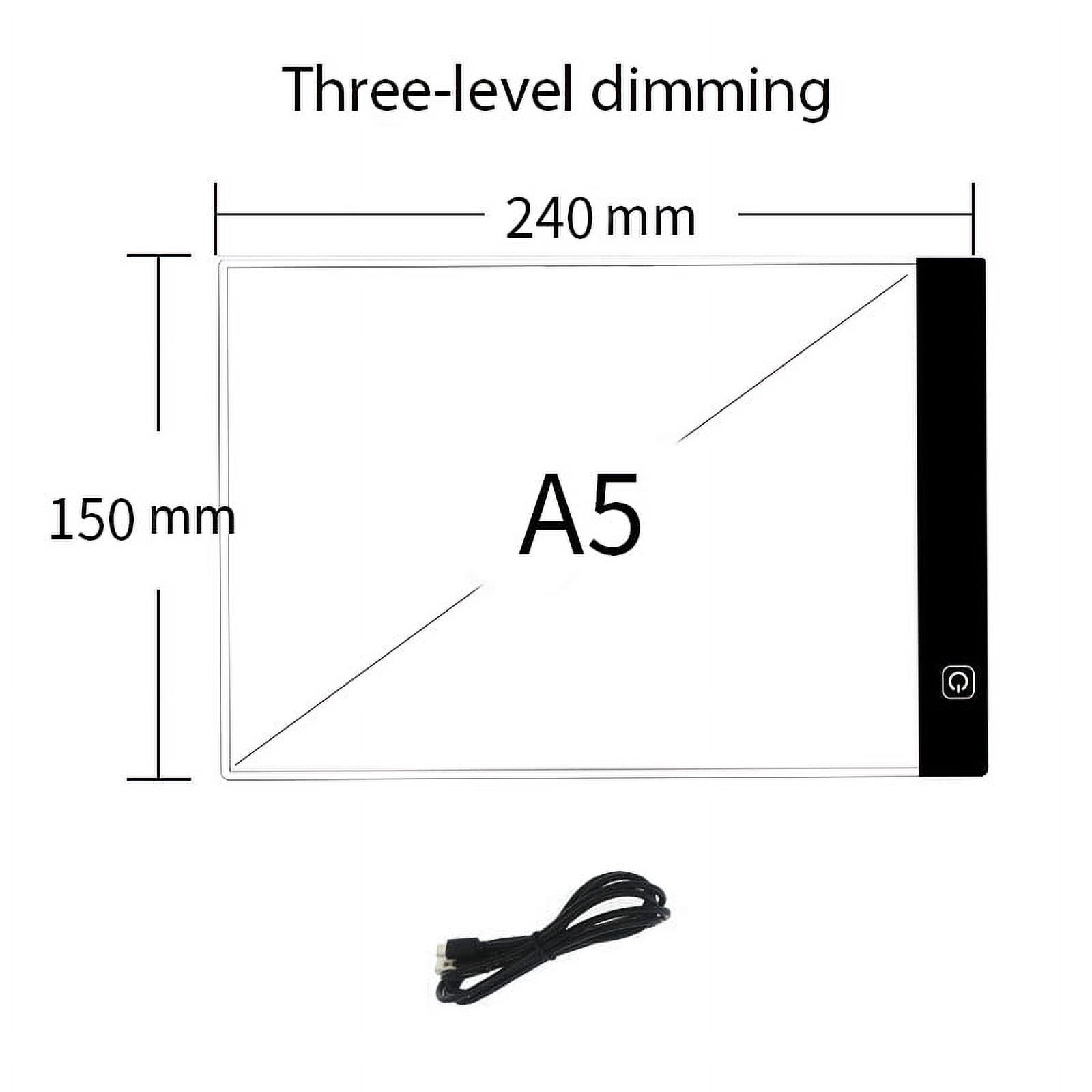Led Drawing Copy Pad 3 Level Dimmable Board Table Animation Painting ...