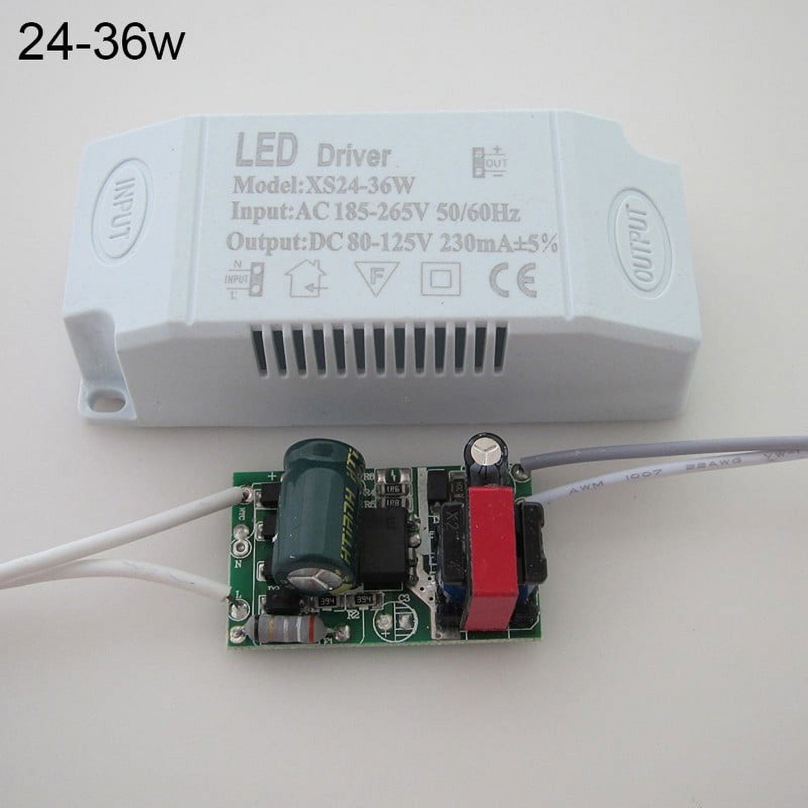 Led Driver 230/250Ma 8-24W 24-36W 36-48W 12-24W 24-40W 36-50W Led ...