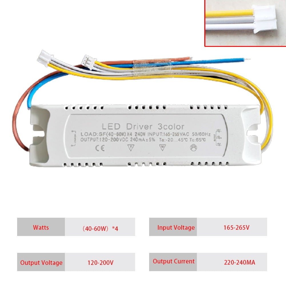 LED Driver 3color Adapter for LED Lighting Non-Isolating Transformer ...