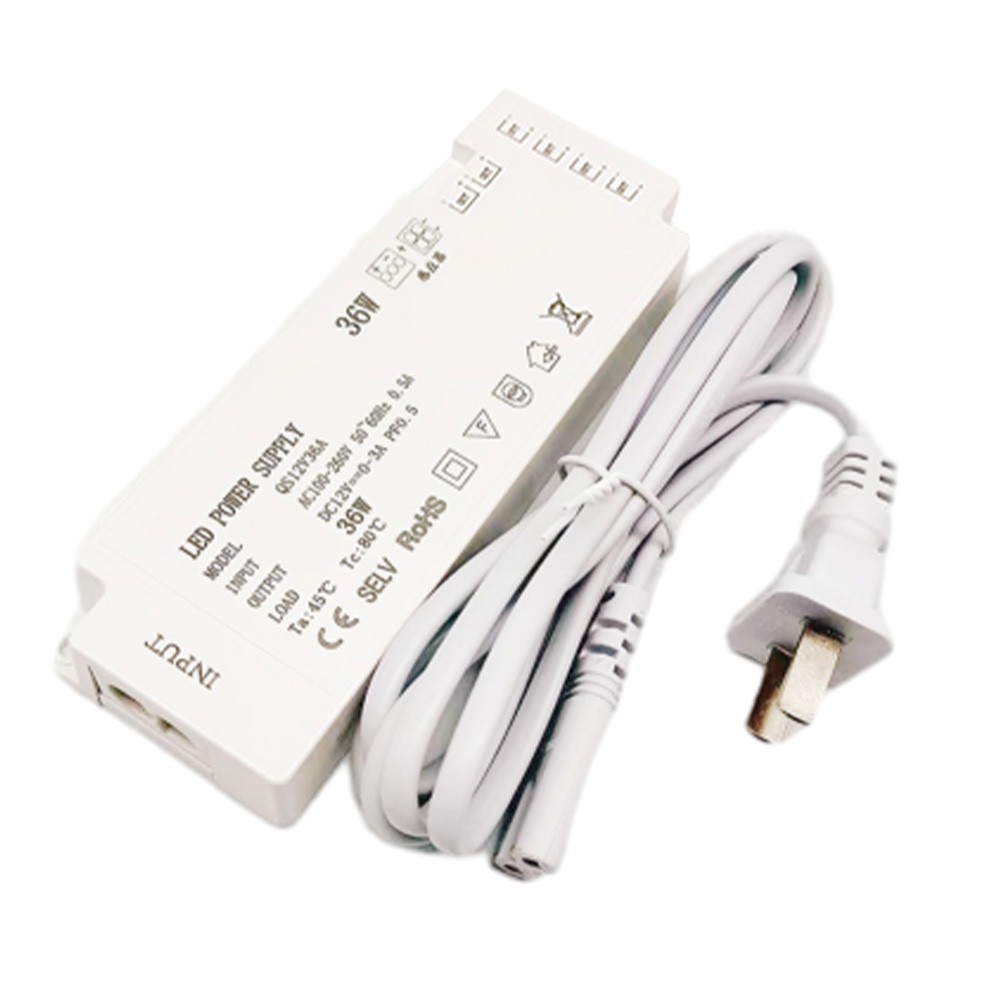 Led Driver Ac/Dc 12V Lighting Transformers Cabinet Light Dedicated ...