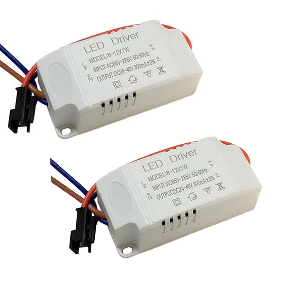 Led Driver Transformer 12v 24v 36v 48v Power Supply 110v 220v DC 8w 12w ...