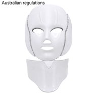 Blue Red Light Therapy Mask for Face, 7 Colors LED Face Mask Light ...