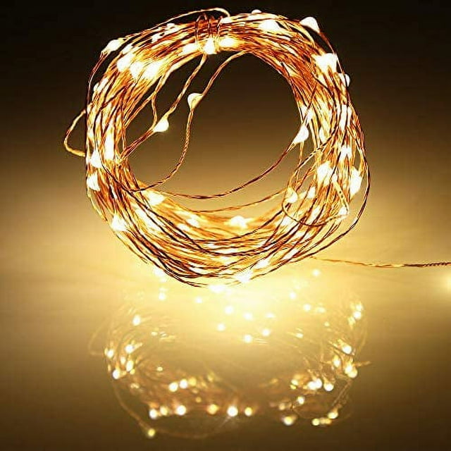 Led Fairy Lights Battery Operated, Mini Battery Powered Copper Wire ...
