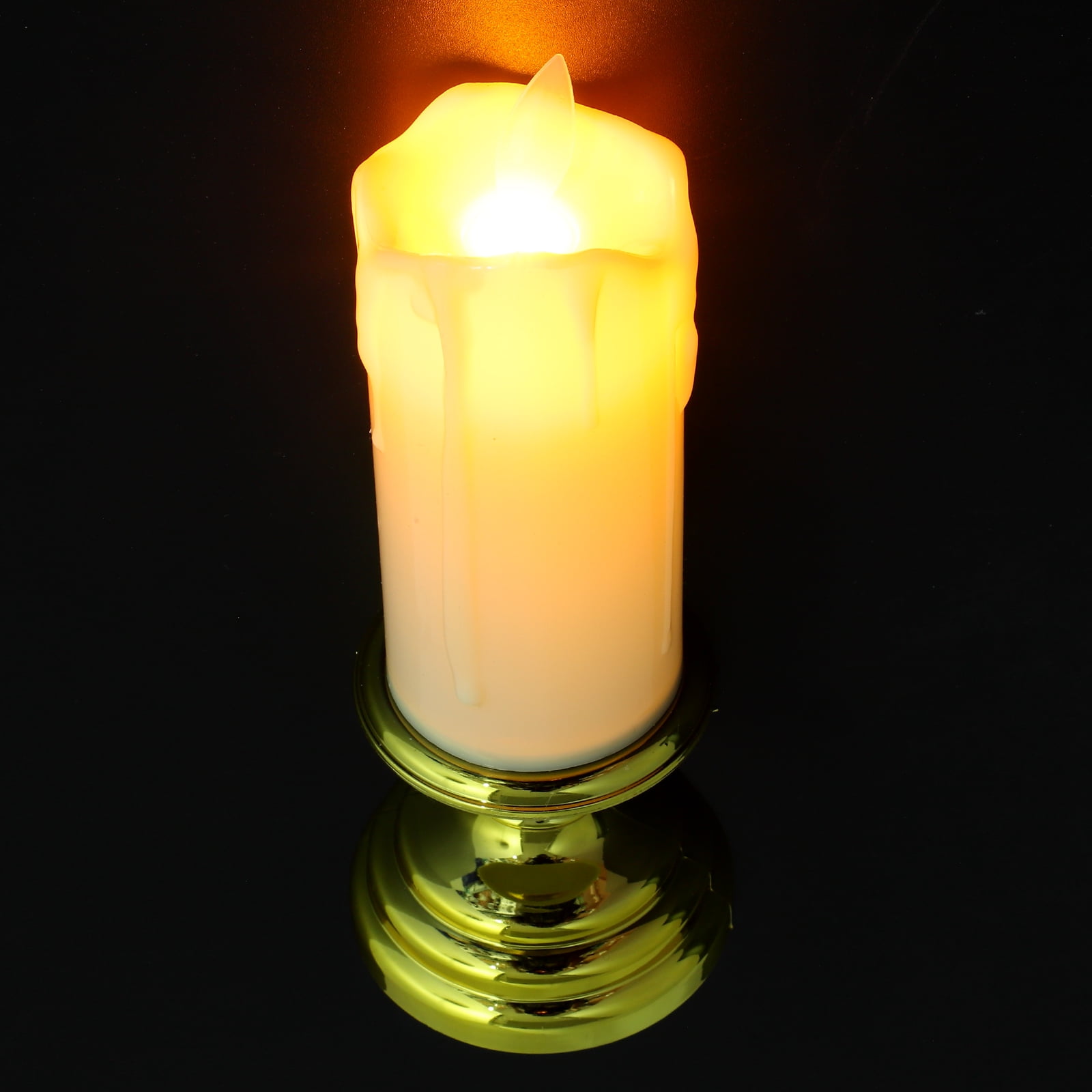 Led Flameless Candles With Base, Long Lasting Realistic Flickering ...