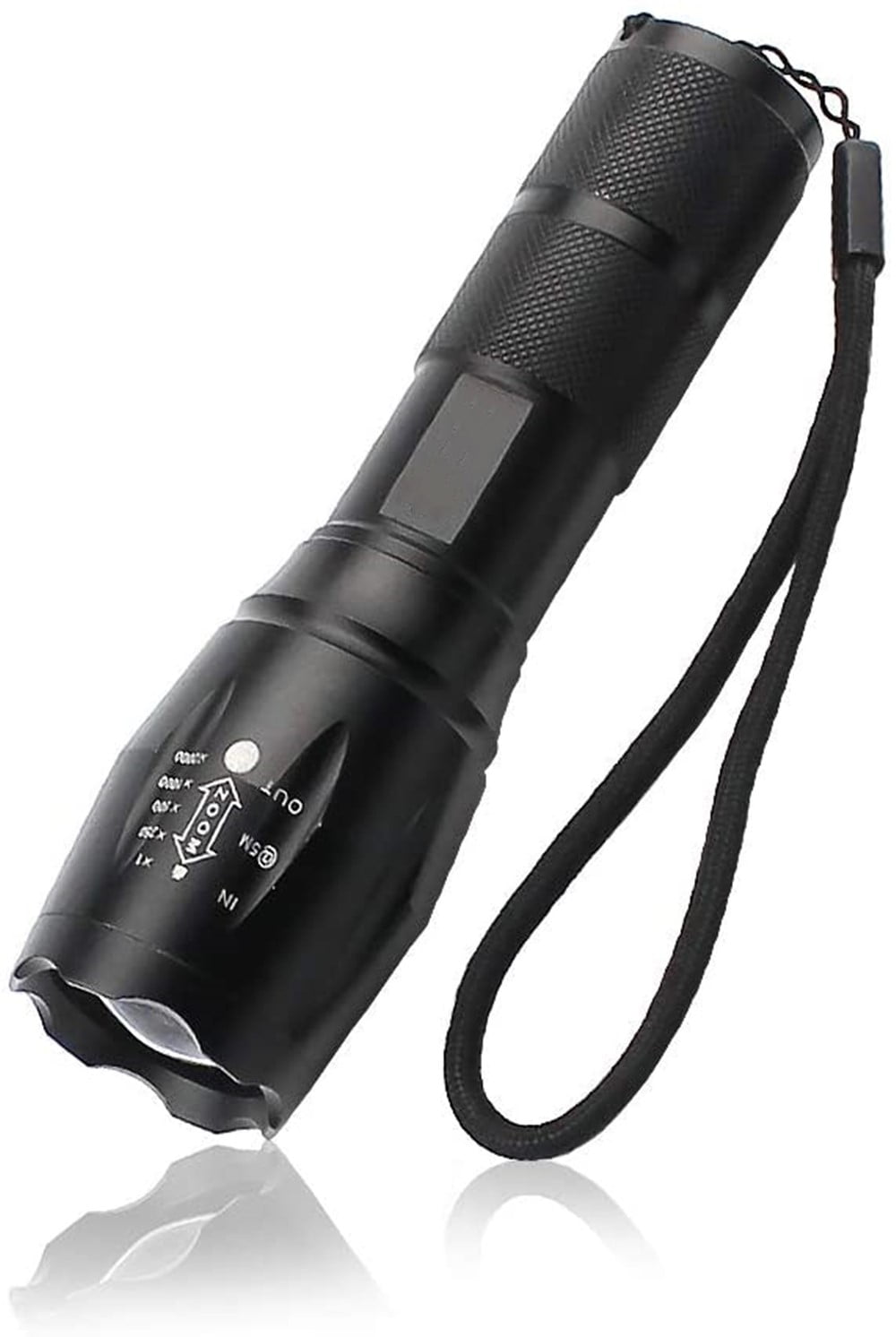 Led Flashlight, 1200 Lumen Single Mode,Super Bright Zoomable Tactical ...