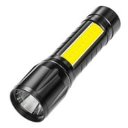 2-Pack USB Rechargeable Flashlights, Super Bright, Zoomable, 3 Modes ...