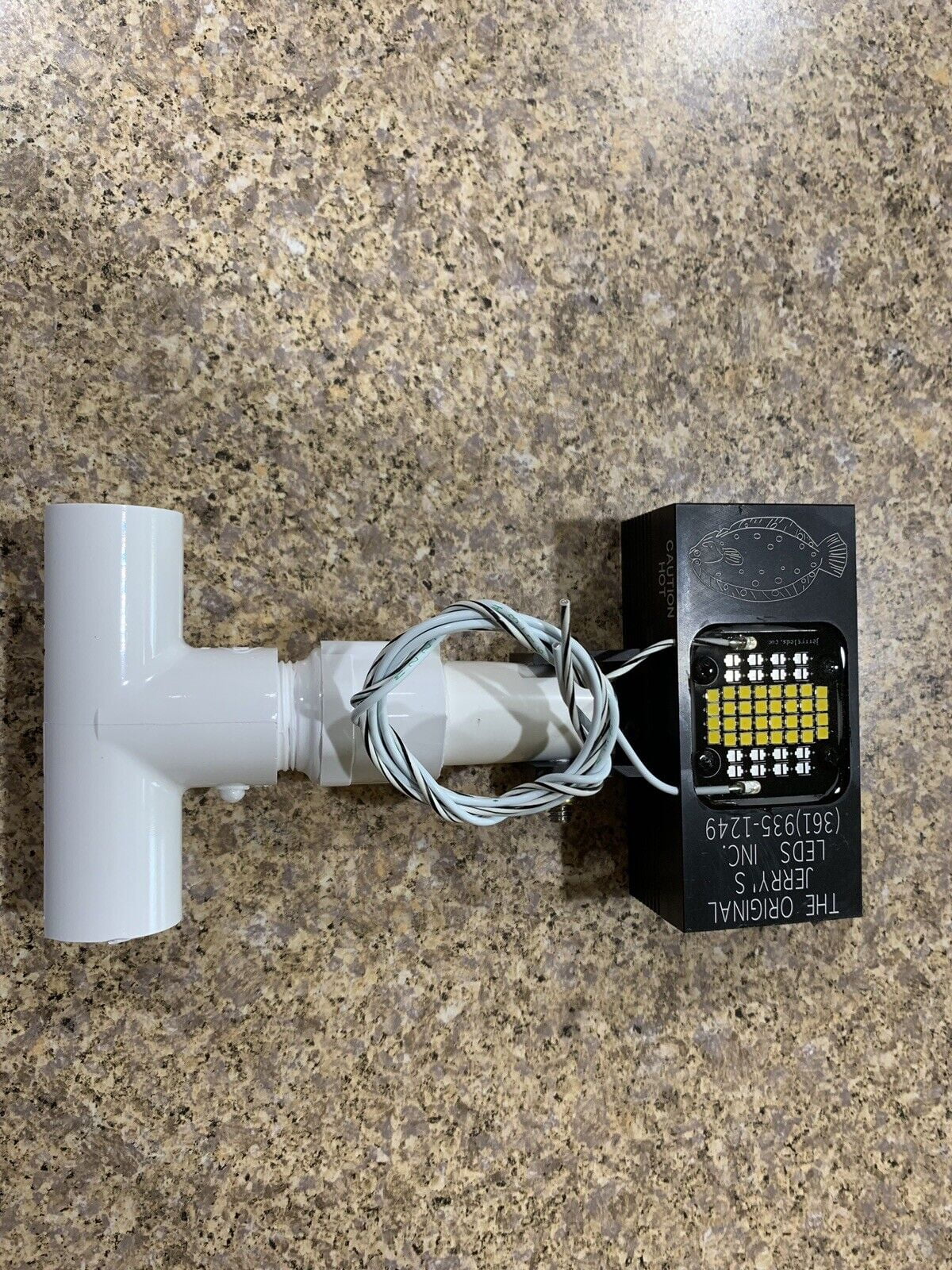 Led Flounder Gigging Light 3000 Lumens- - Head With Snap On Mount ...