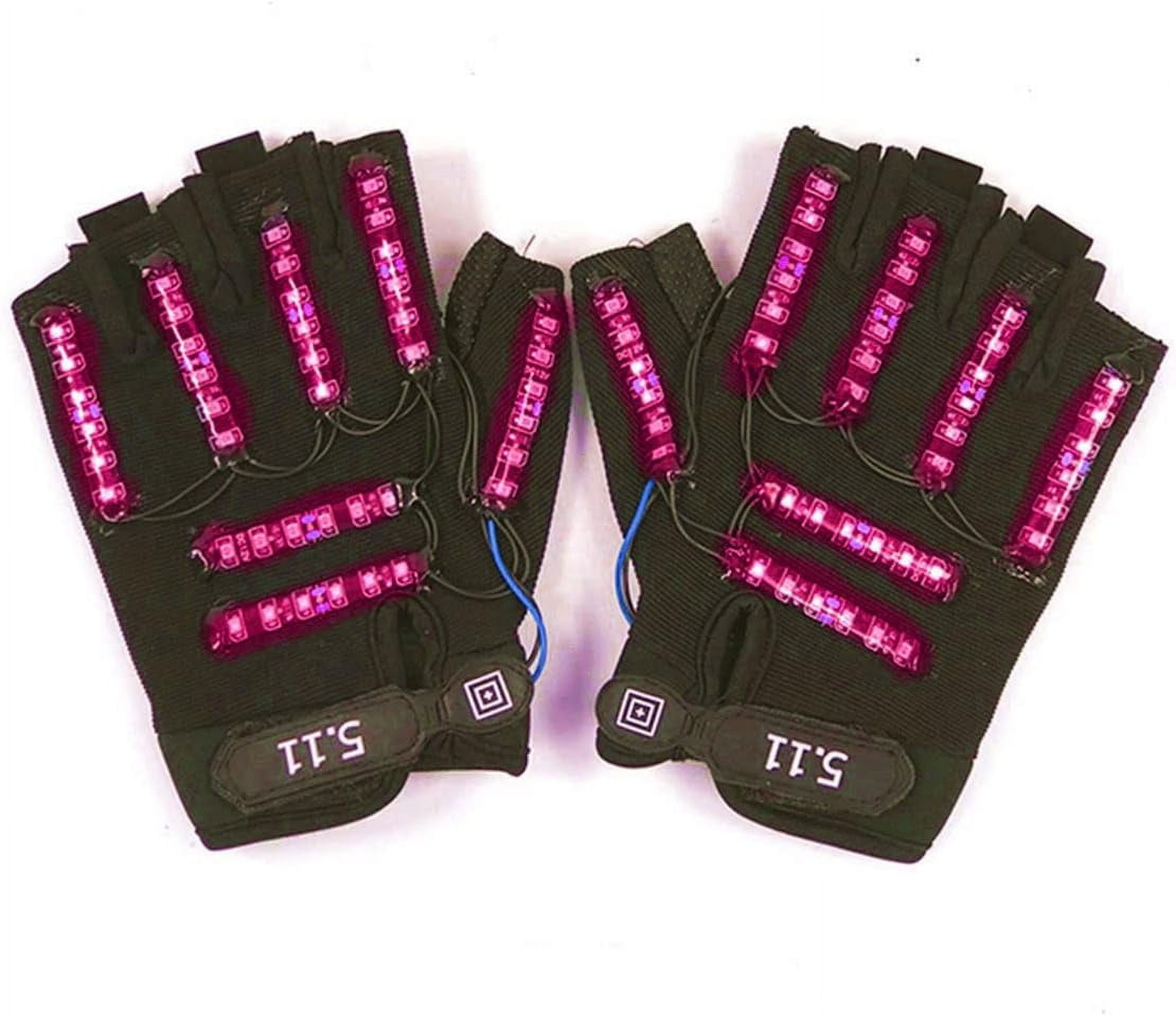 Led Gloves, Light Up Gloves LED Skeleton Gloves Light Up Hand Gloves ...