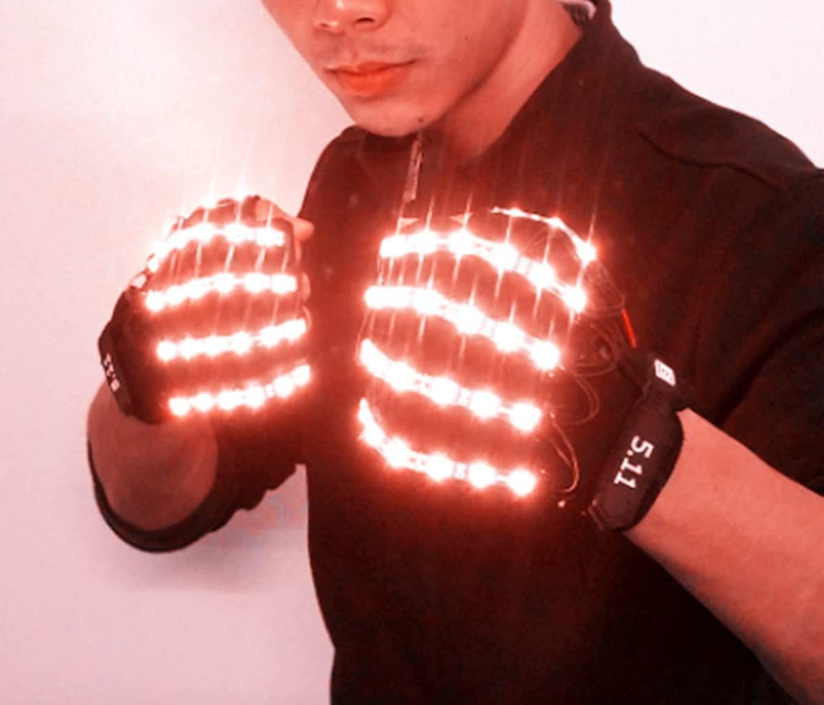 Led Gloves, Light Up Gloves LED Skeleton Gloves Light Up Hand Gloves ...