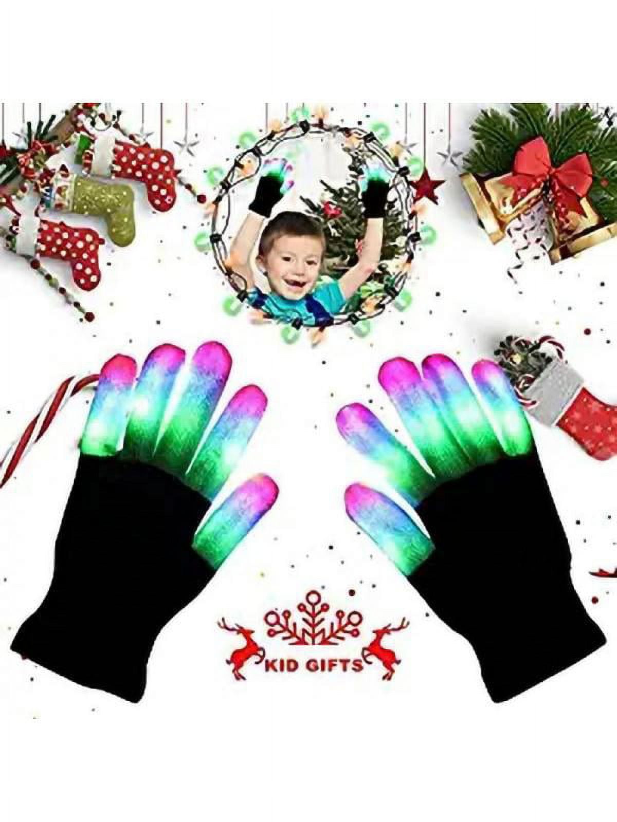 Led Gloves Light Up Kids Toys for Age 5 6 7 8 9 10 Year Children Boys ...