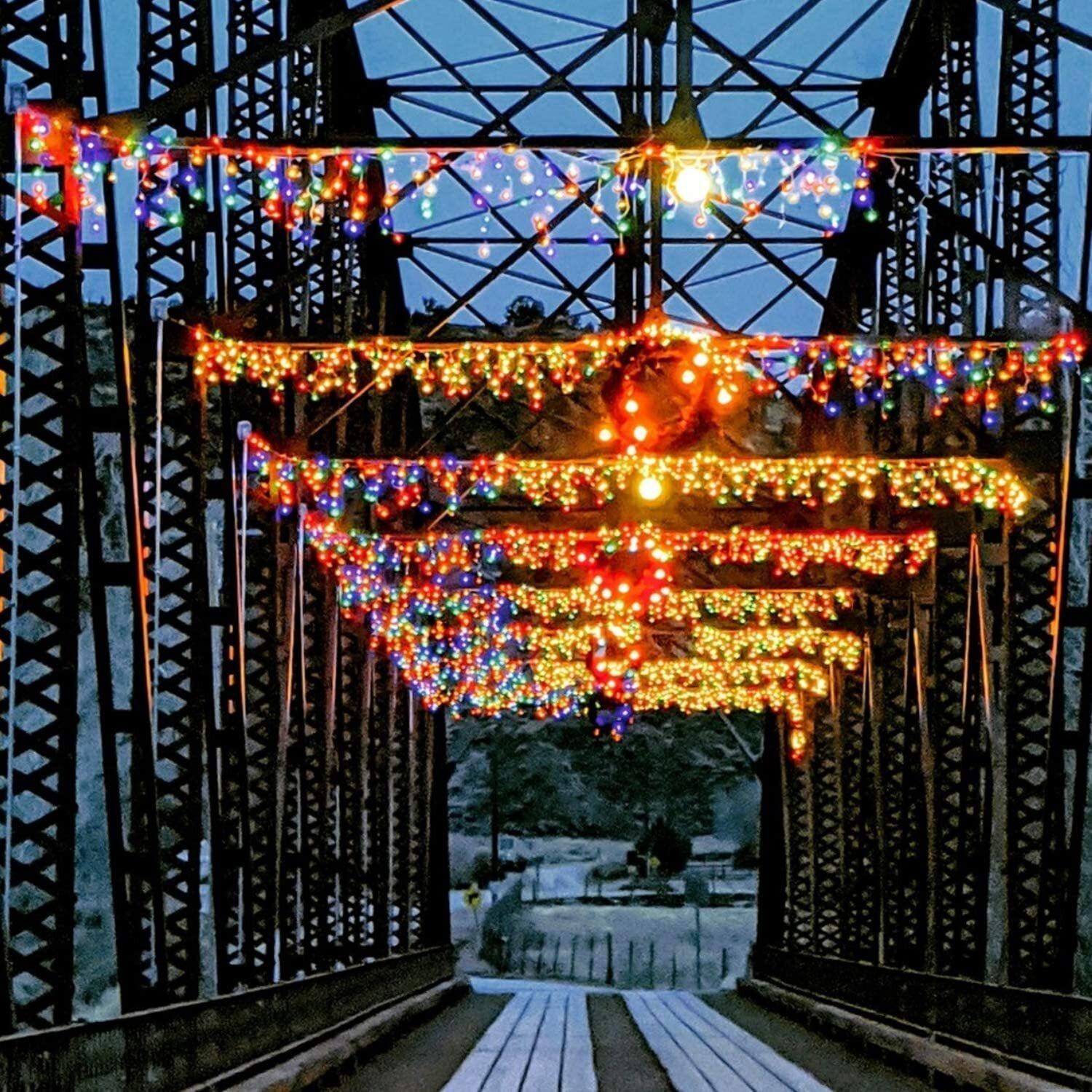 Led Icicle Christmas Lights Outdoor, 33FT 64 Drops with 400 LED, 8 ...