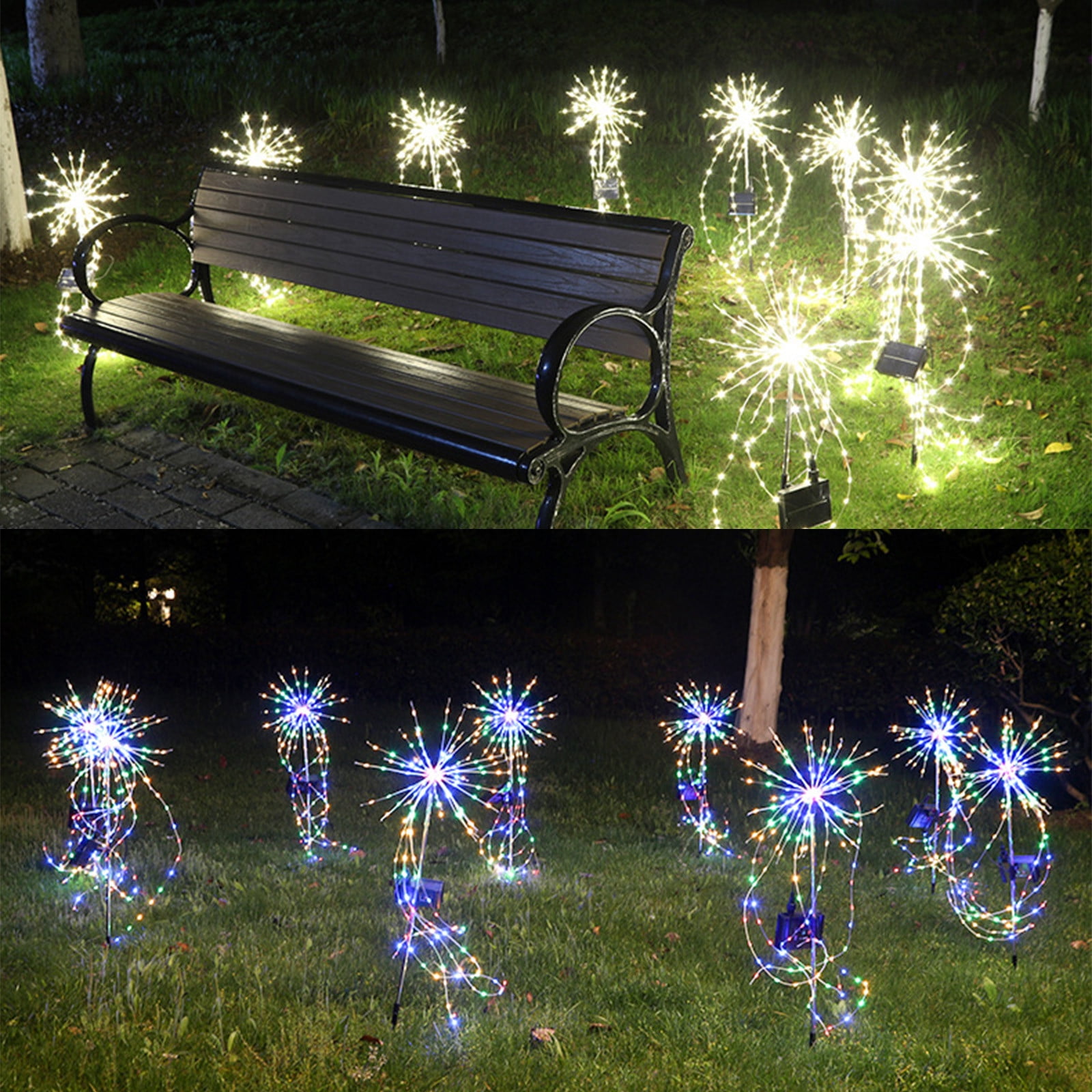 Led Icicle Curtain Lights,Eight-Function Remote Control,Waterproof ...