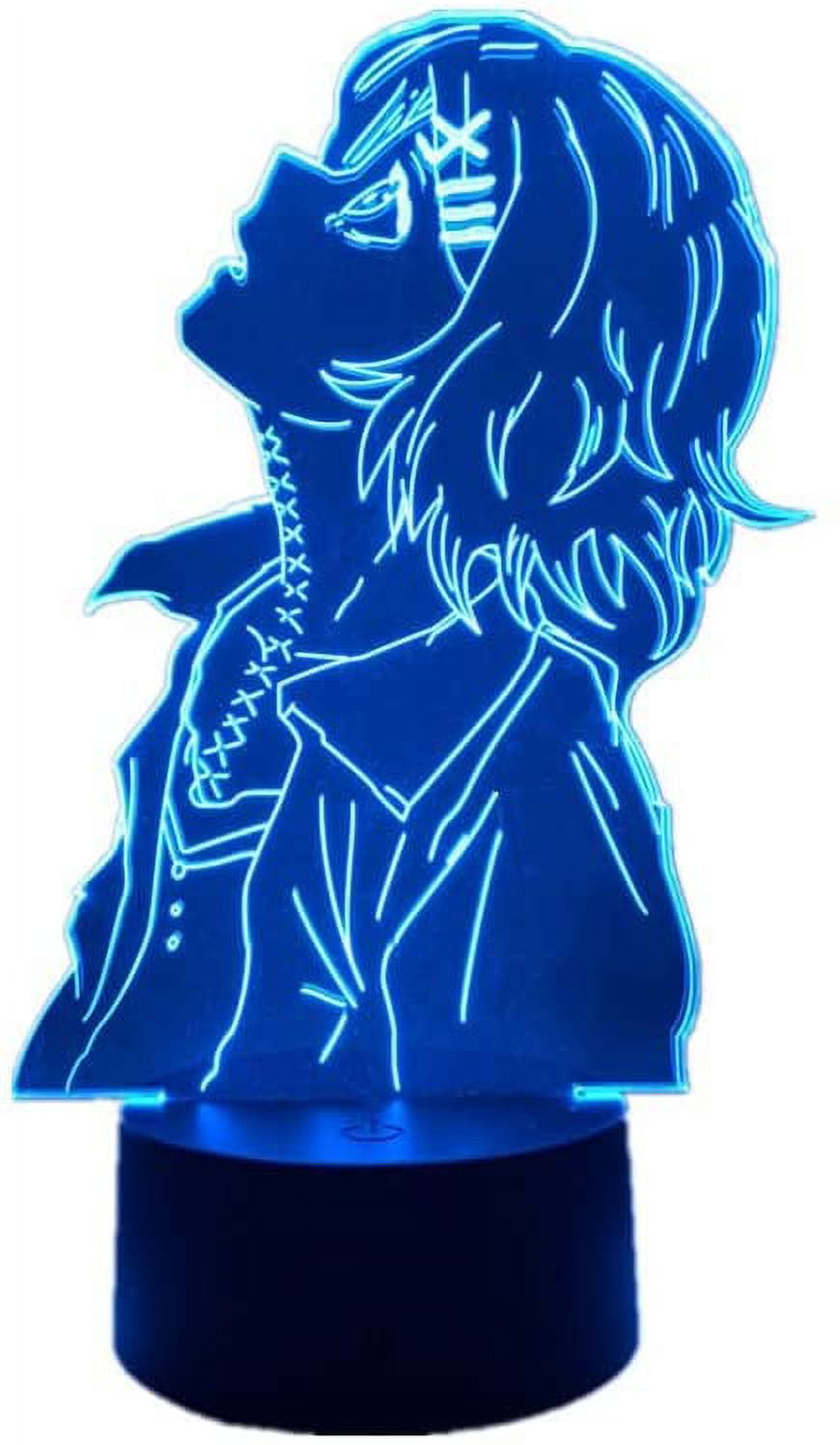 Led Illusion Night Light Juuzou Suzuya Figure Anime 3d Lamp USB/Battery ...