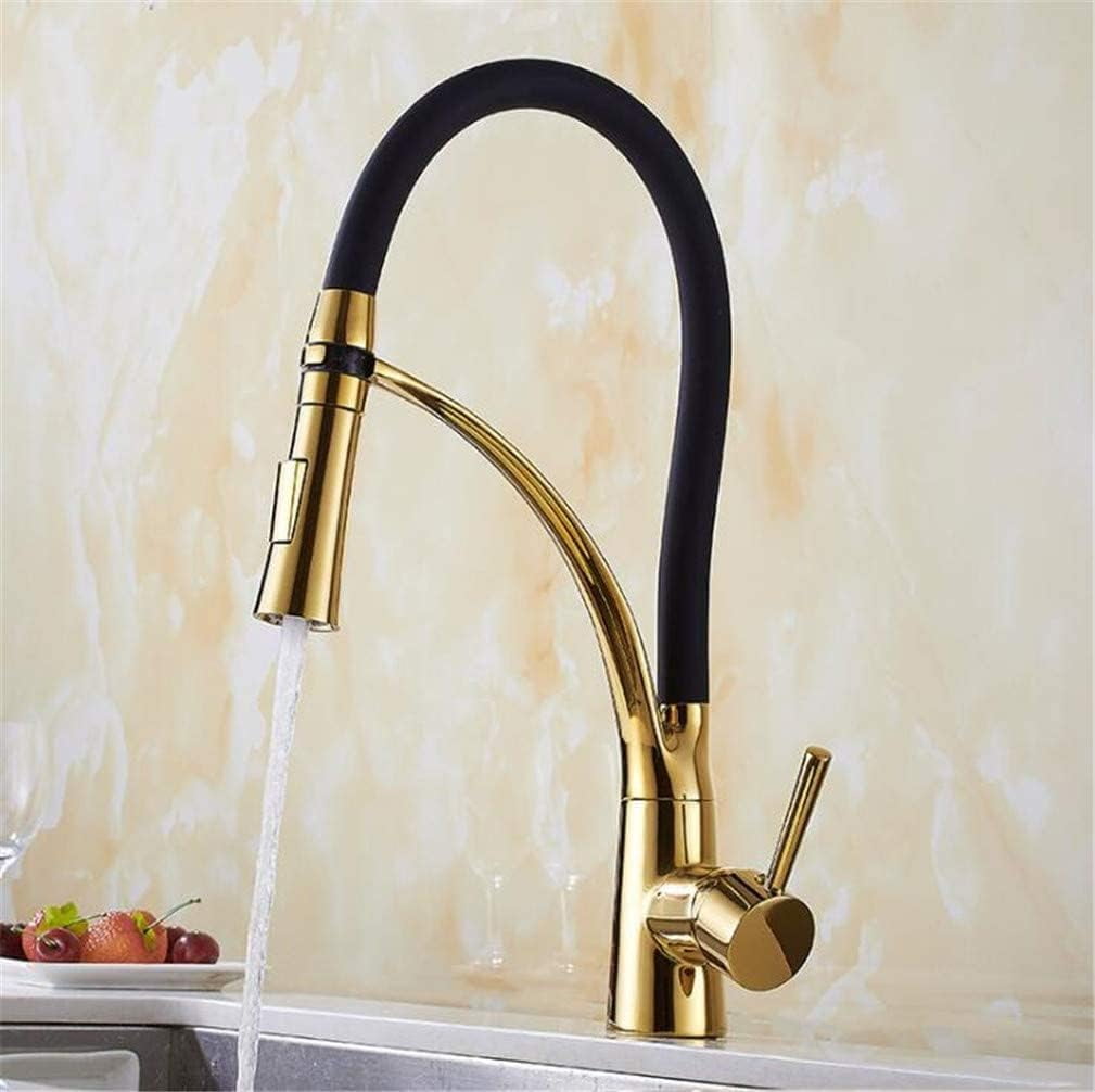 Led Kitchen Faucets with Rubber Design Chrome Mixer Faucet with Aerator ...
