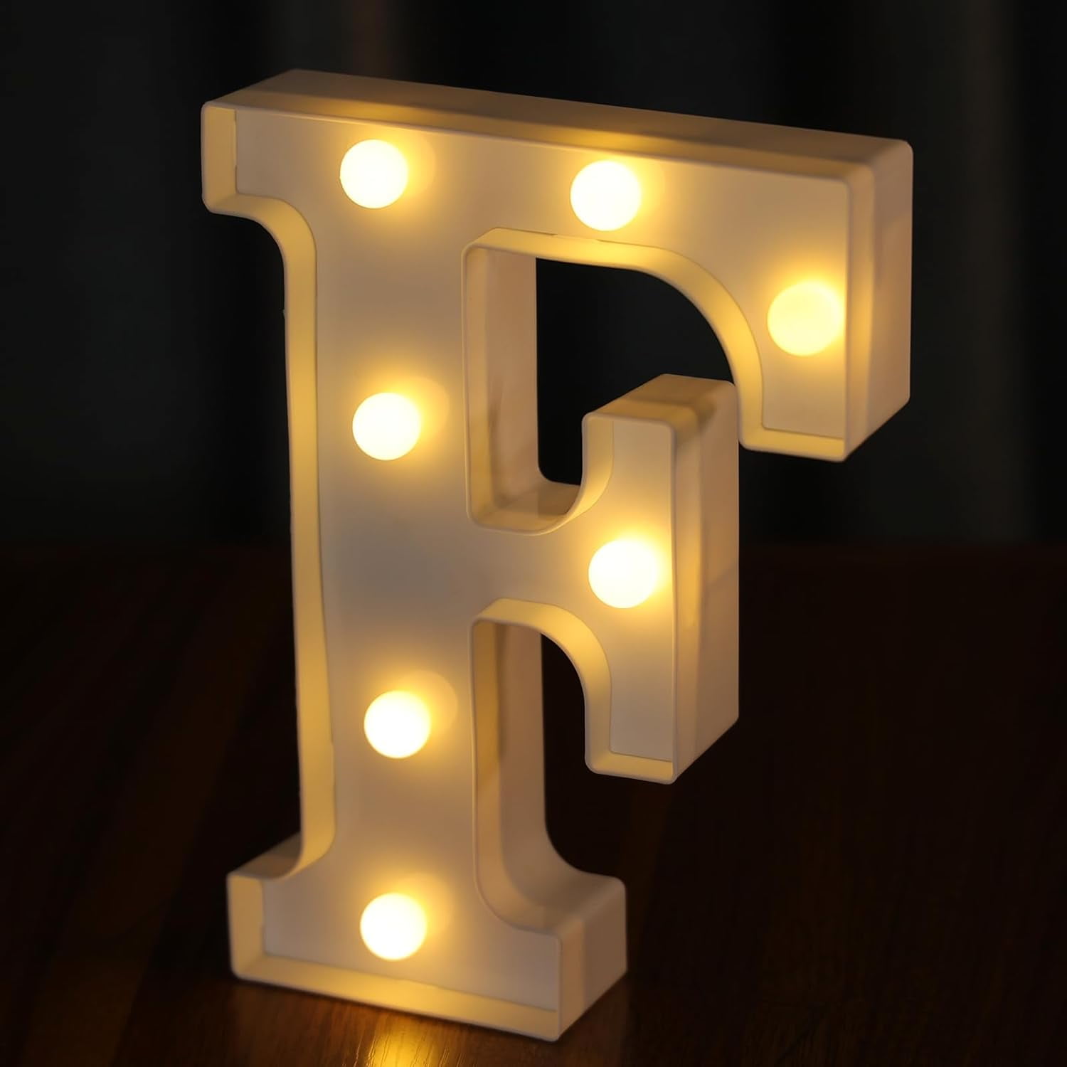 Led Letters Lights 26 Alphabet and 10 Number Decorative Lighted Letters ...