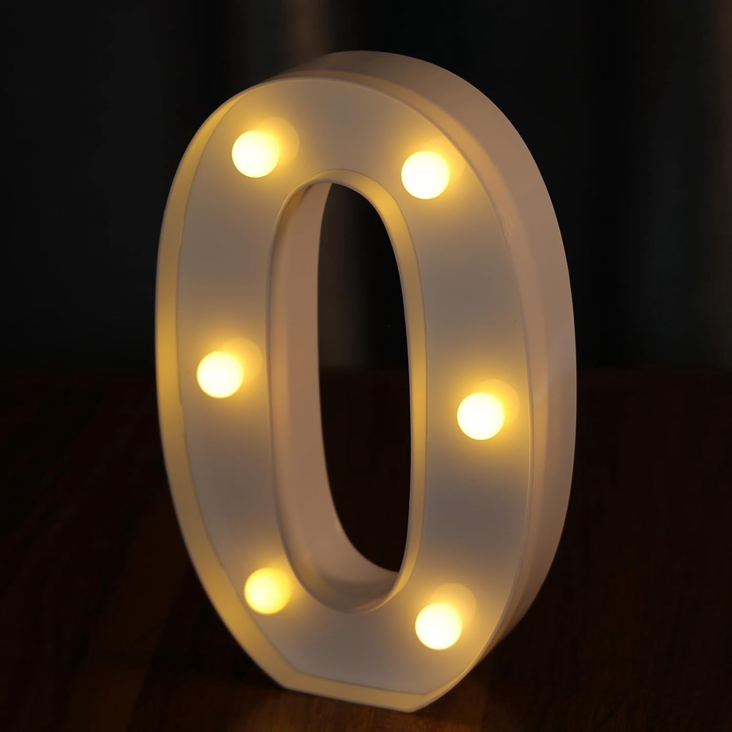 Led Letters Lights 26 Alphabet and 10 Number Decorative Lighted Letters ...