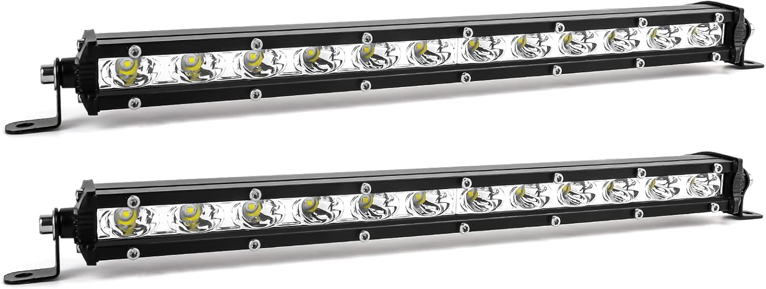 Led Light Bar 12in Signal Row Light Bar [14in w/Bracket] 160W 16000lm ...