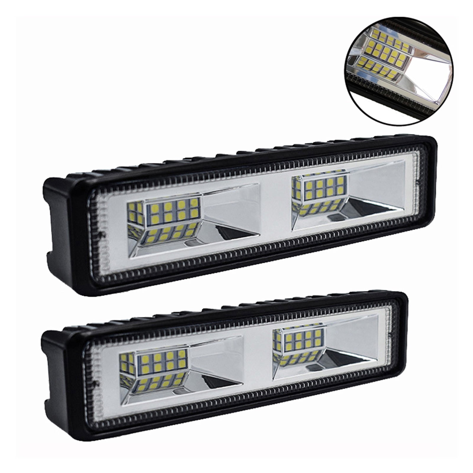 Led Light Bar Spot Flood Combo Work Light Worklight 9-24V 4WD 12 Volt ...
