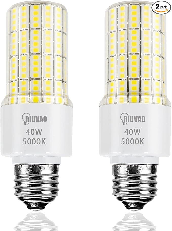 Led Light Bulbs 300W Equivalent Super Bright 5000Lm 5000K Cool Daylight ...