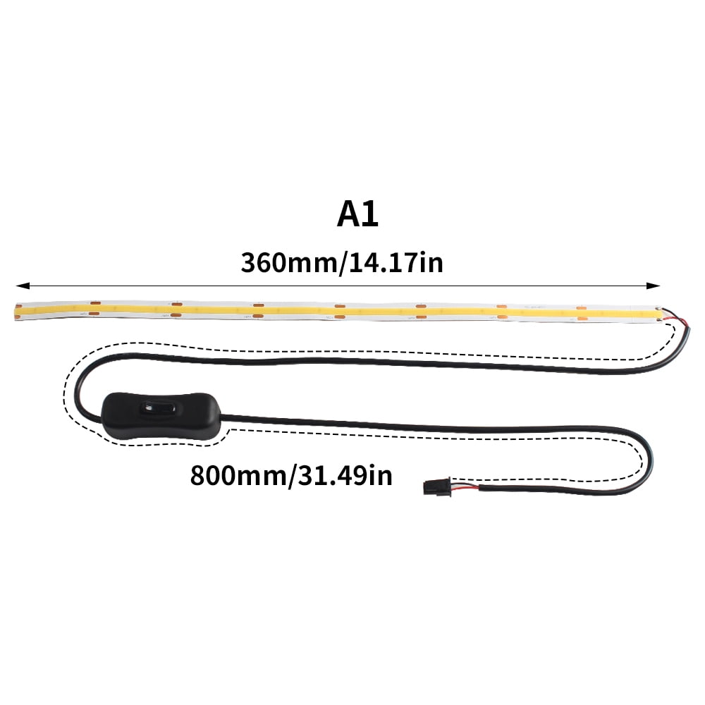 Led Light Strip For Bambu Lab A1/A1 MINI Super bright Led Ra95 Fill ...