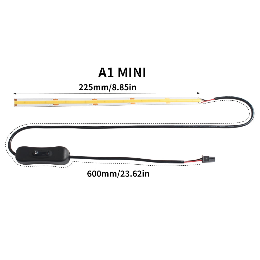 Led Light Strip For Bambu Lab A1/A1 MINI Super bright Led Ra95 Fill ...