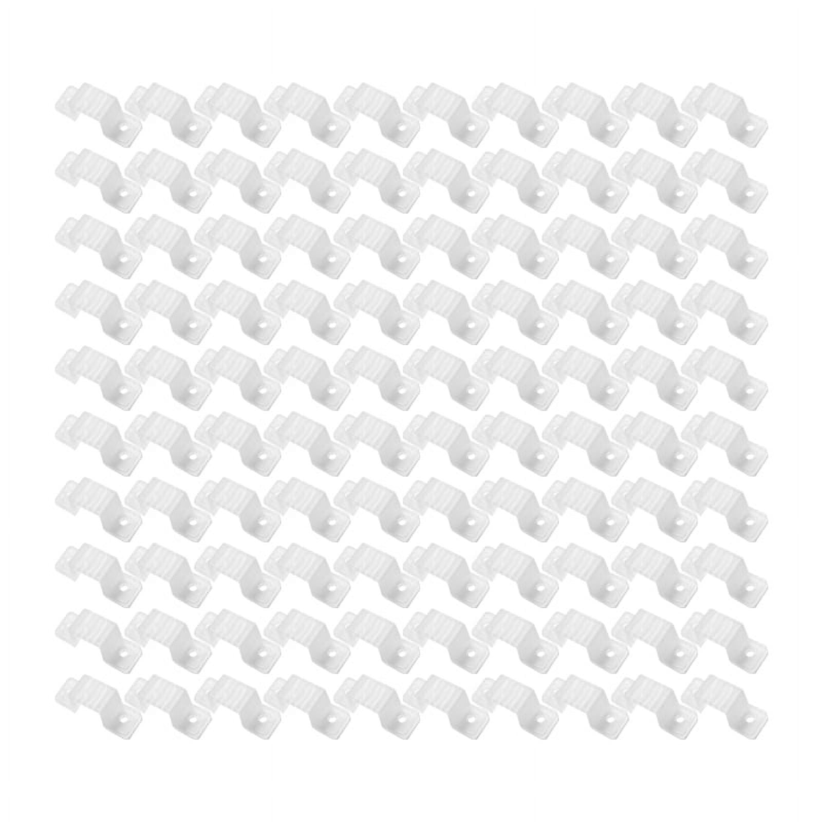 Led Light Strip Mounting Clip 5730 / 2835 5050 Holder Translucent Snap ...