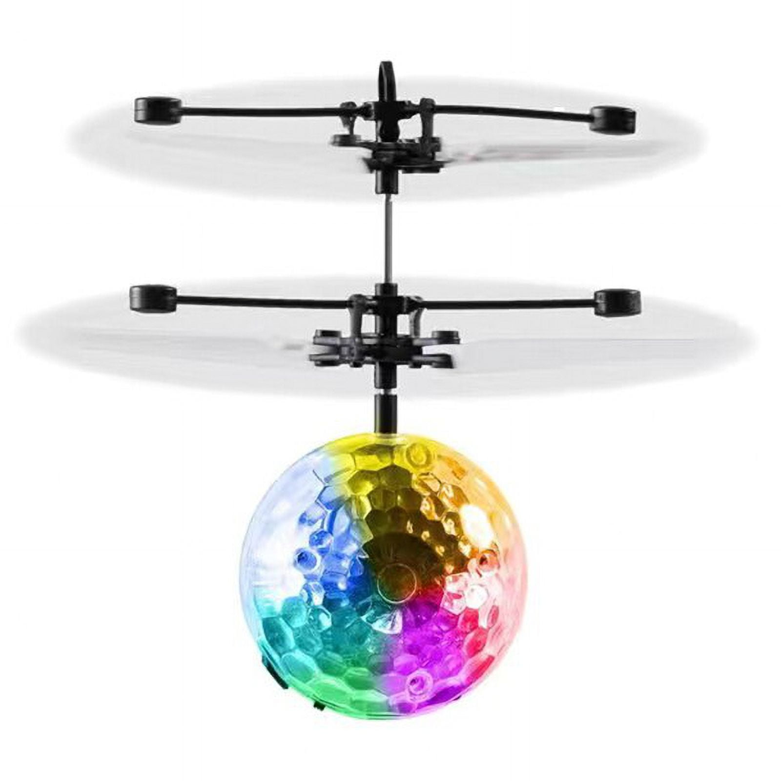 Led Light Suspension Crystal Ball Infrared Induction RC Gesture Control ...
