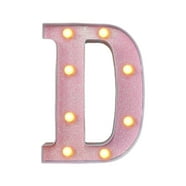 Magik Light up Letter LED Alphabet Number Symbol Plastic Battery ...