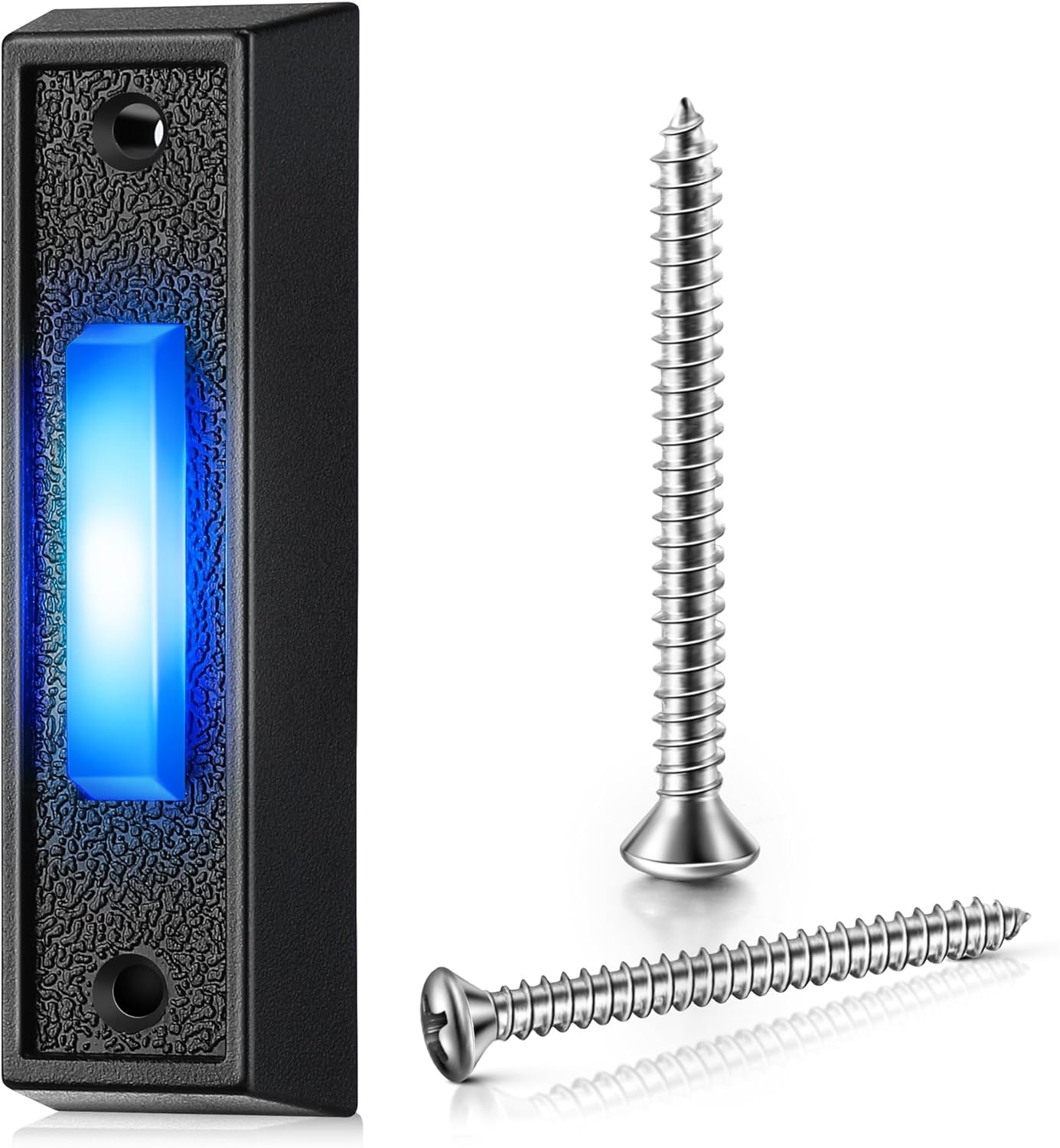 Led Lighted Doorbell Button Wired, Door Bell Ringer Push Buttons ...