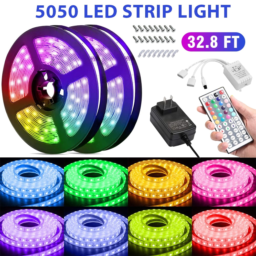 Led Lights for Bedroom, 32.8ft/10M Led Strip Lights, Color Changing ...