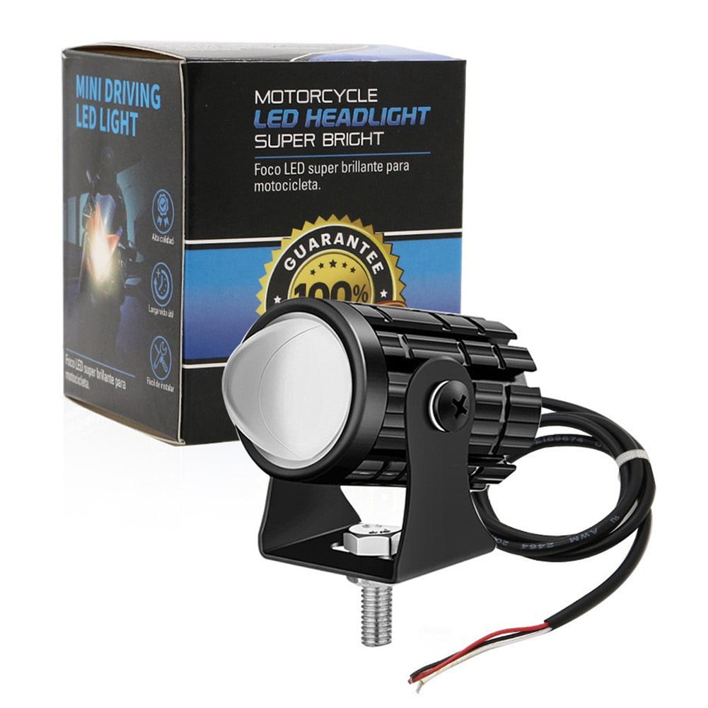 Led Motorcycle Light Led Headlight Working Fog Lamp Bike Super Bright ...