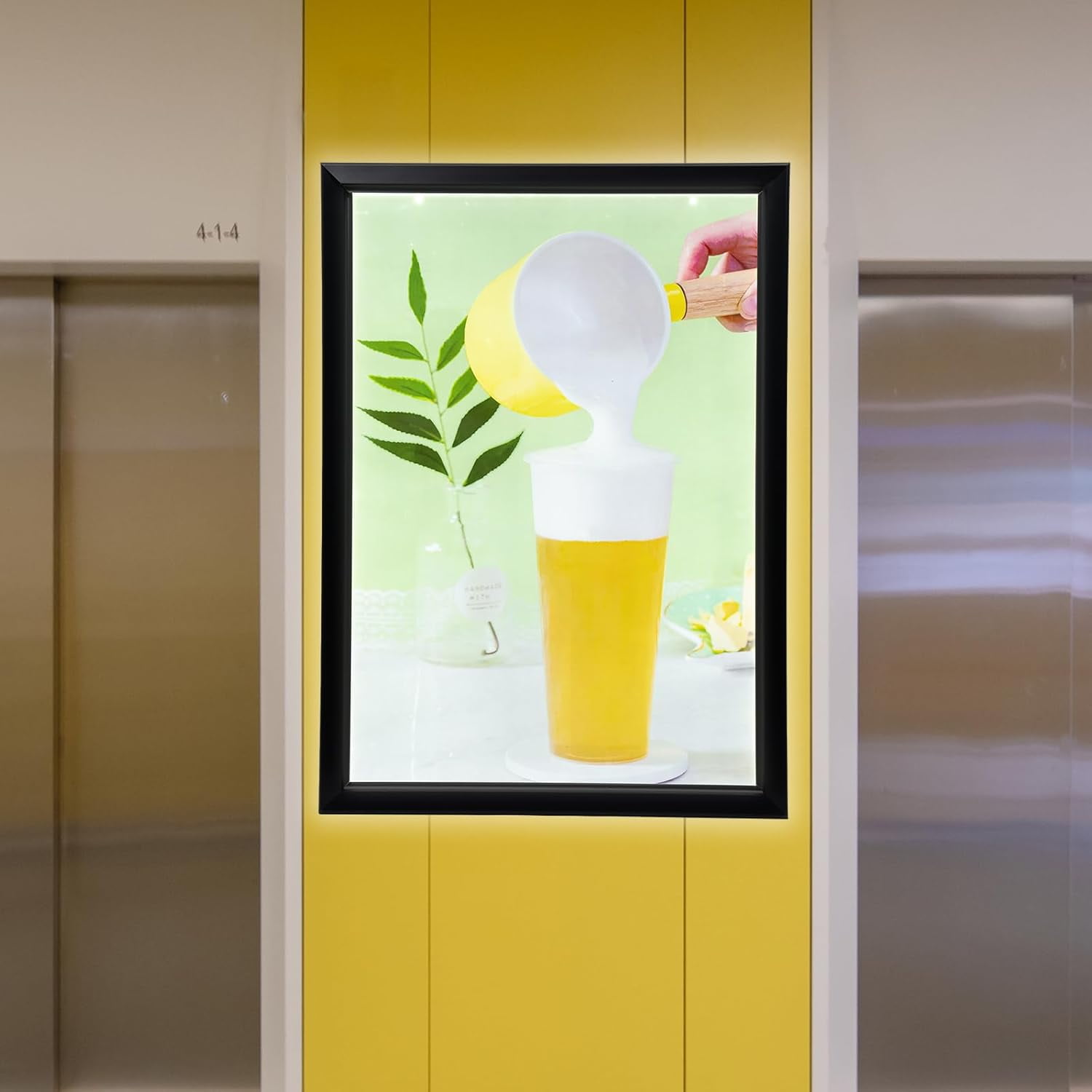 Led Movie Poster Frame, Photo Frame, LED Light Box Display Sign Holder ...