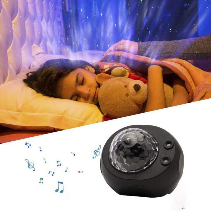 Led Music Starry Sky Projector Lamp/USB Cable LED Bluetooth Voice ...
