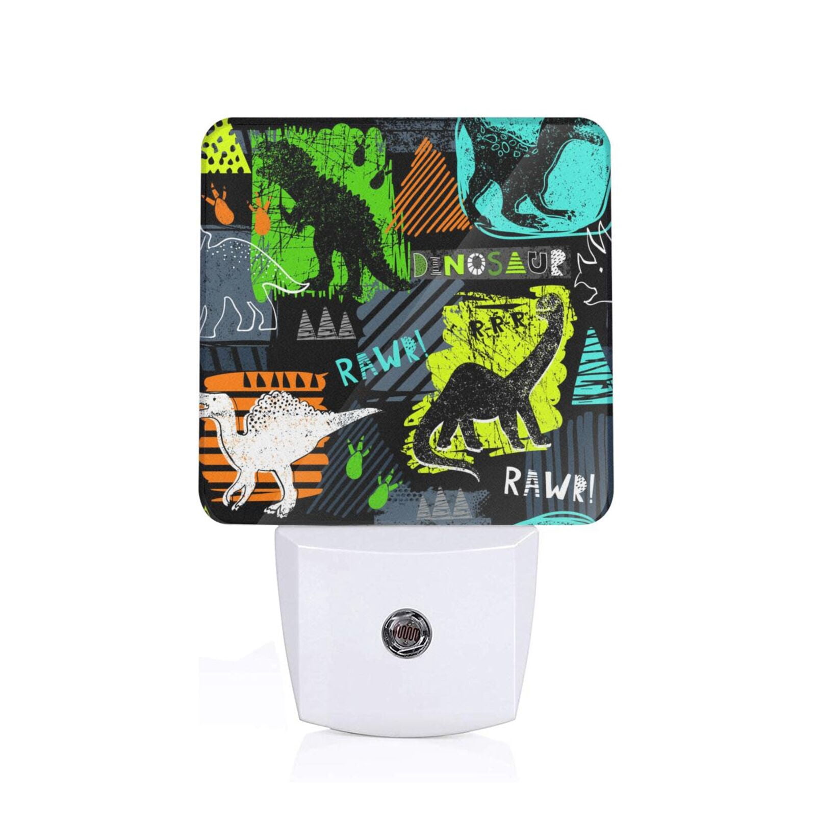 Led Night Light Plug Into Wall With Dusk To Dawn Light Sensor White ...