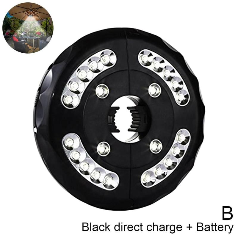Led Patio Umbrella Garden Parasol Lights Camping Lamp Outdoor 3 ...