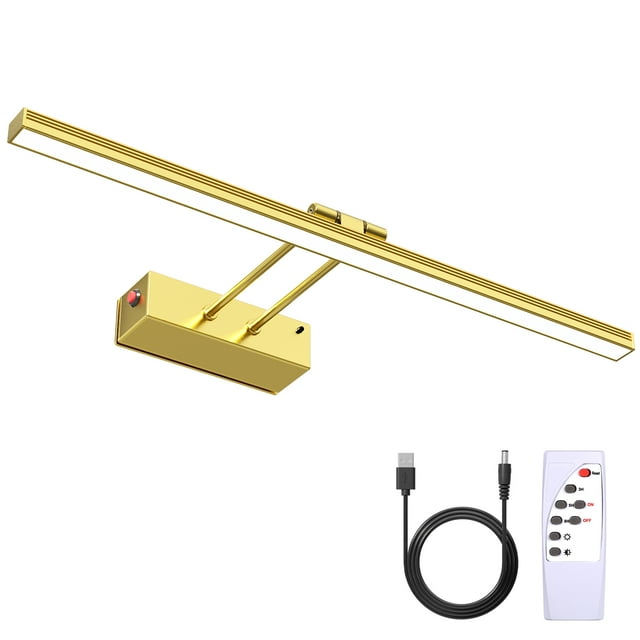 Cshidworld 16” 3000K LED Dimmable Magnetic Picture Light - Walmart.com