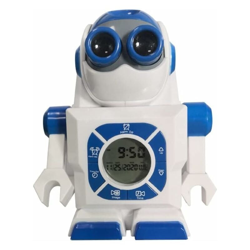 Led Robot Alarm Clock, Robot Kids Alarm Clock, Robot Girls Kids Alarm ...